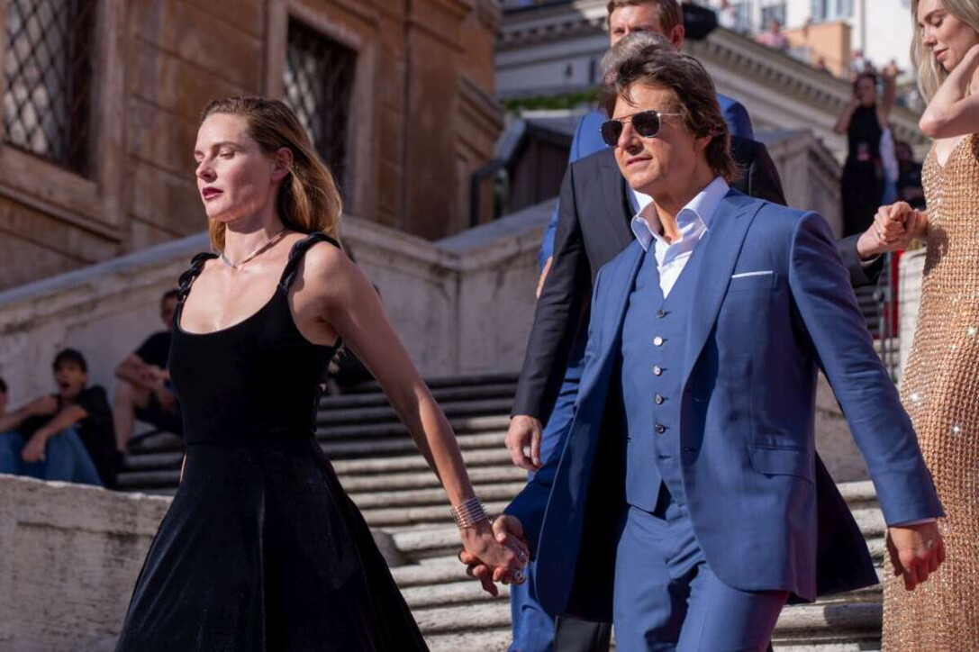 Tom Cruise a Roma alla prima mondiale di "Mission: Impossible 7"