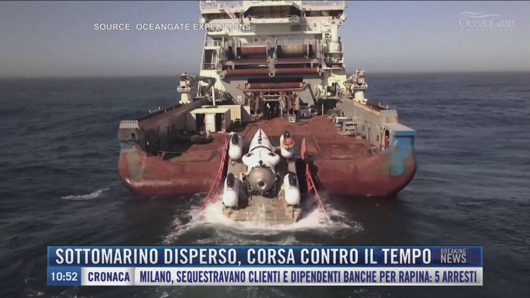 Breaking News delle 11.00 | Sottomarino disperso, corsa contro il tempo ...