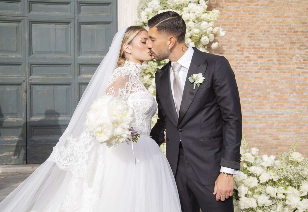 Chiara Nasti e Mattia Zaccagni sposi:ecco le foto del matrimonio