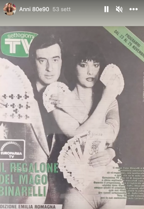 Fotogallery - Linda Lorenzi ieri e oggi