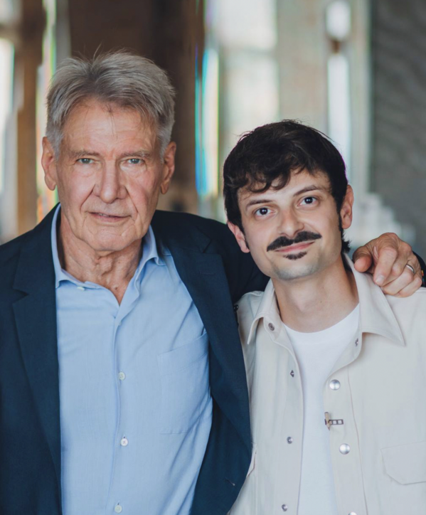 Fabio Rovazzi incontra Harrison Ford