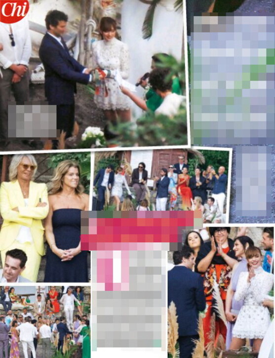 Annalisa, le foto del matrimonio in riva al mare in Liguria