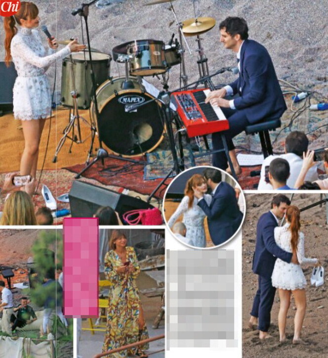 Annalisa, le foto del matrimonio in riva al mare in Liguria