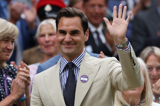 Wimbledon, Roger Federer e David Beckham: i look a confronto