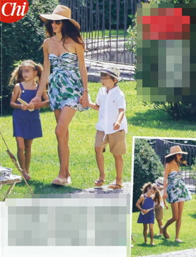 Fotogallery - George Clooney in vacanza a villa Oleandra con la famiglia