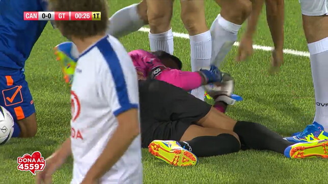 Colpo alla testa durante la partita del cuore, Pierpaolo Pretelli in ...