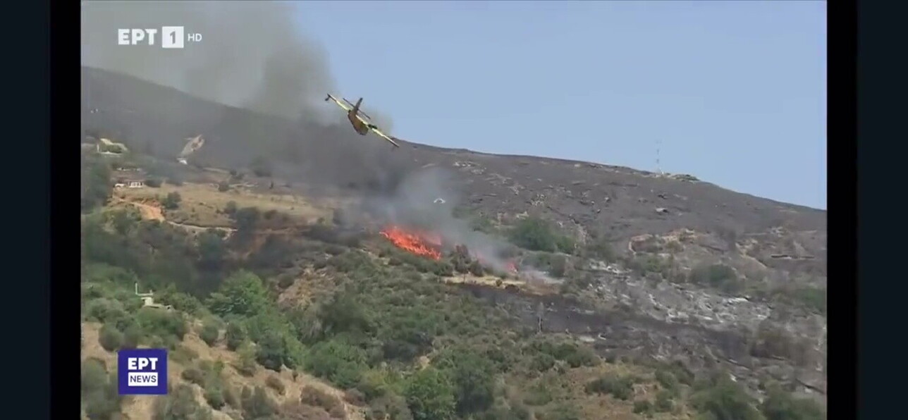 Grecia, aereo antincendio precipita con due persone a bordo