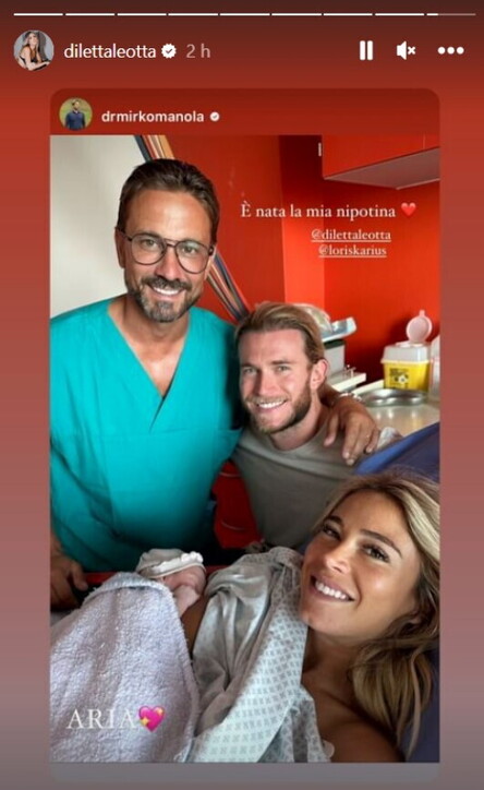 Diletta Leotta: Aria incontra la figlia di suo fratello Mirko Manola