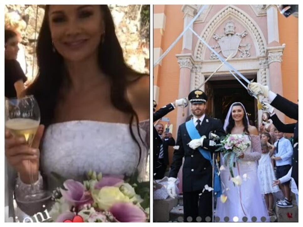 Luisa Corna ha sposato Stefano Giovino: guarda le foto