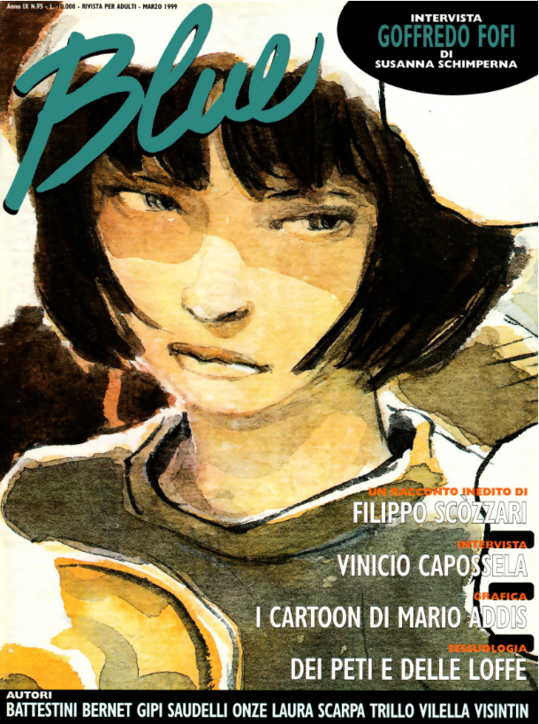 Torna "Blue", la rivista di fumetti erotici d'autore