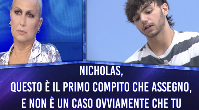 Amici 2023, Alessandra Celentano dà il primo compito a Nicholas