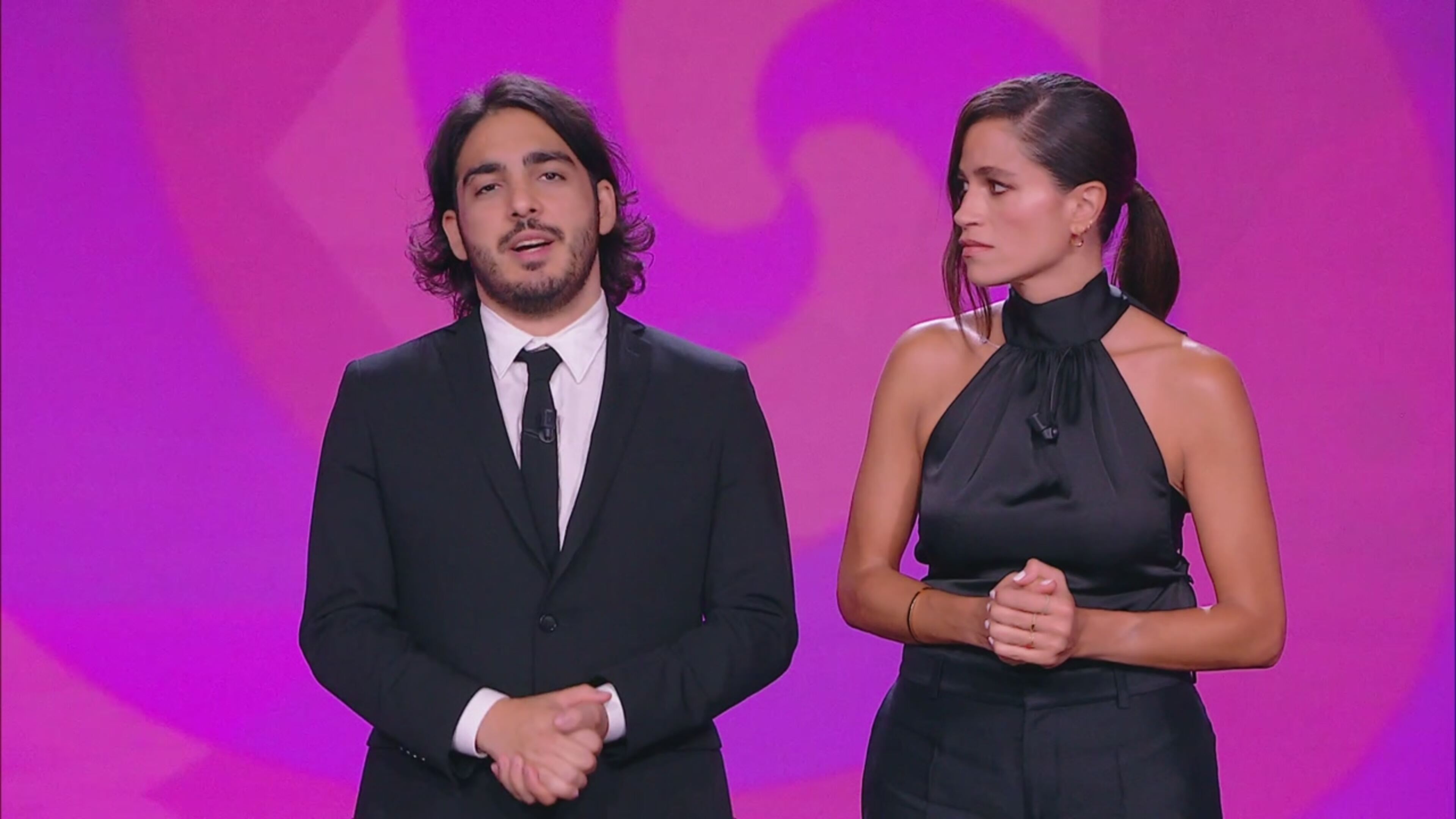 Veronica Gentili e Max Angioni salutano Belén Rodriguez - Tgcom24