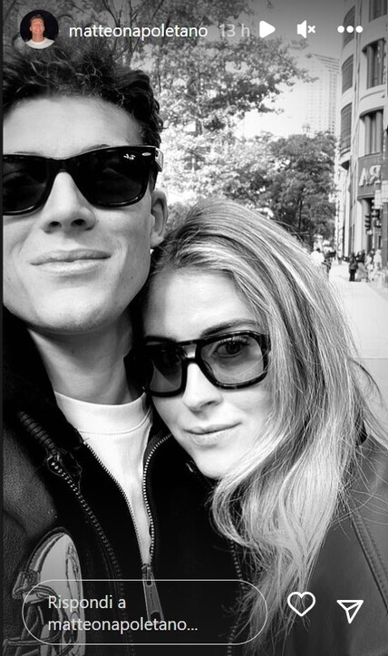 Valentina Ferragni con Matteo Napoletano, amore a Chicago