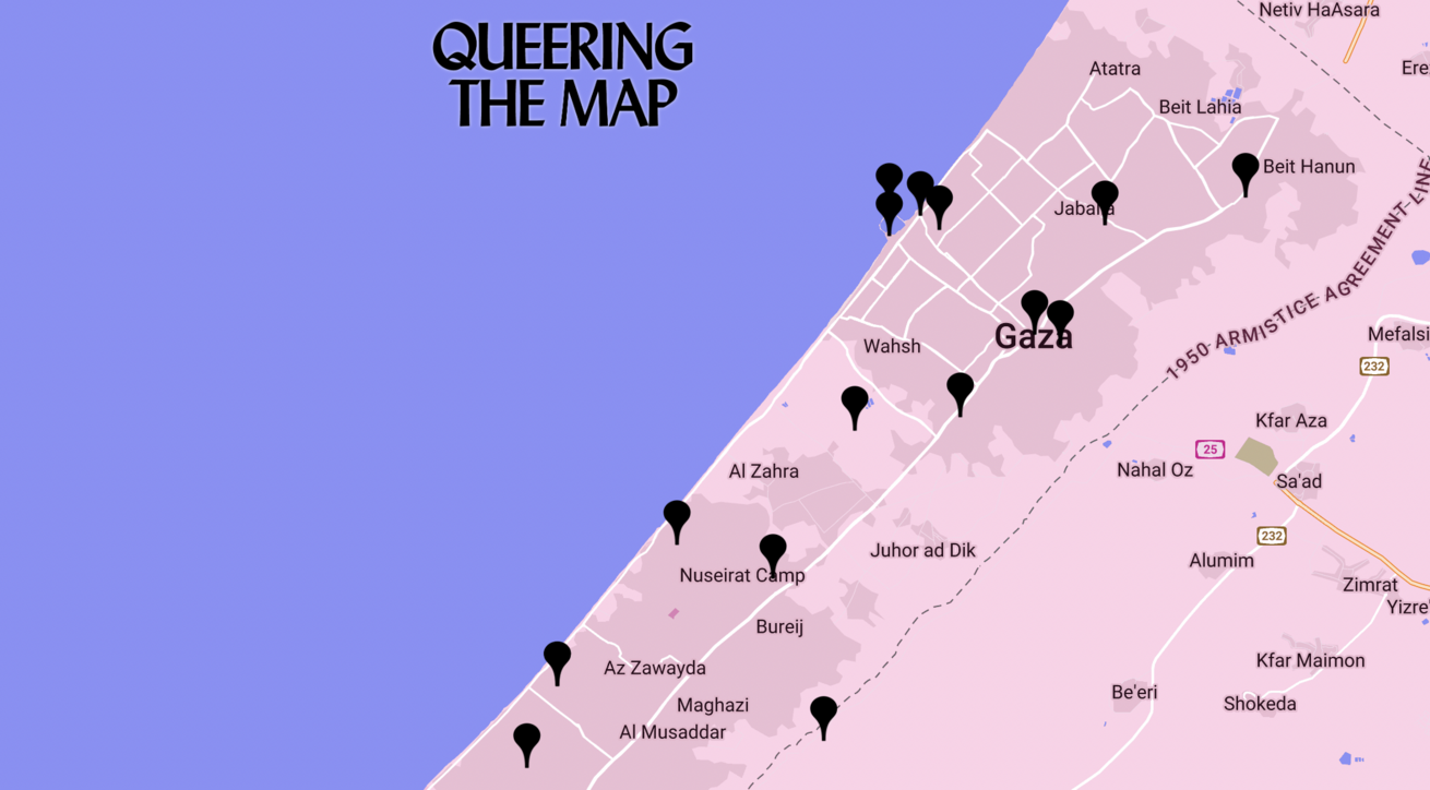 La comunità Lgbtq+ di Gaza si racconta su Queering the Map