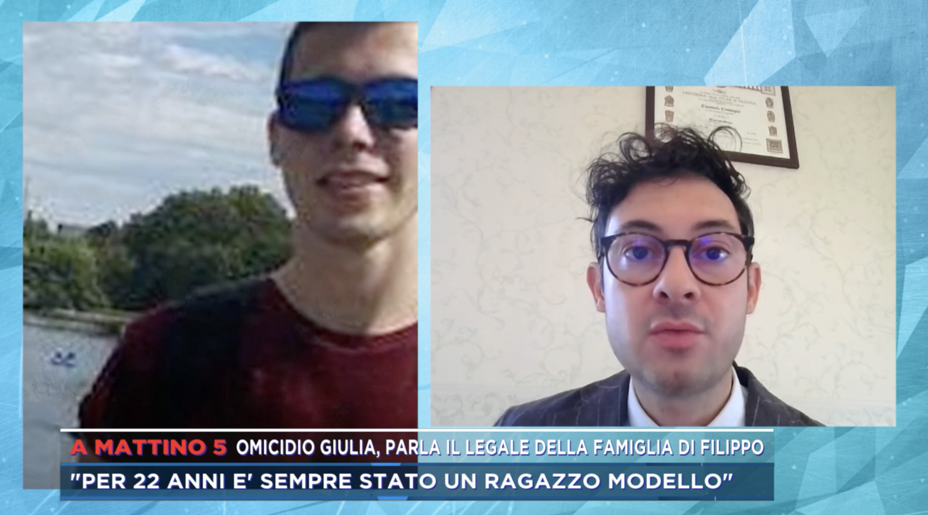 Giulia Cecchettin, il legale di Filippo: "Ragazzo modello"