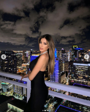 Fotogallery - Aida Yespica a Miami per i 15 anni del figlio Aron Ferrari