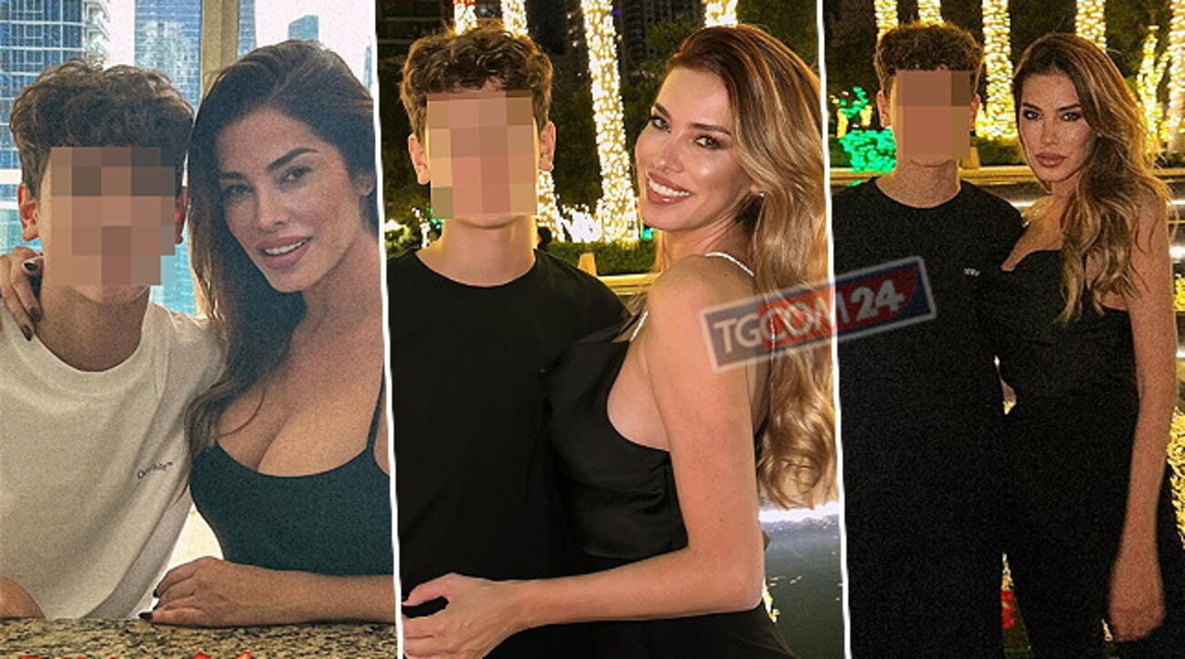 Fotogallery - Aida Yespica a Miami per i 15 anni del figlio Aron Ferrari
