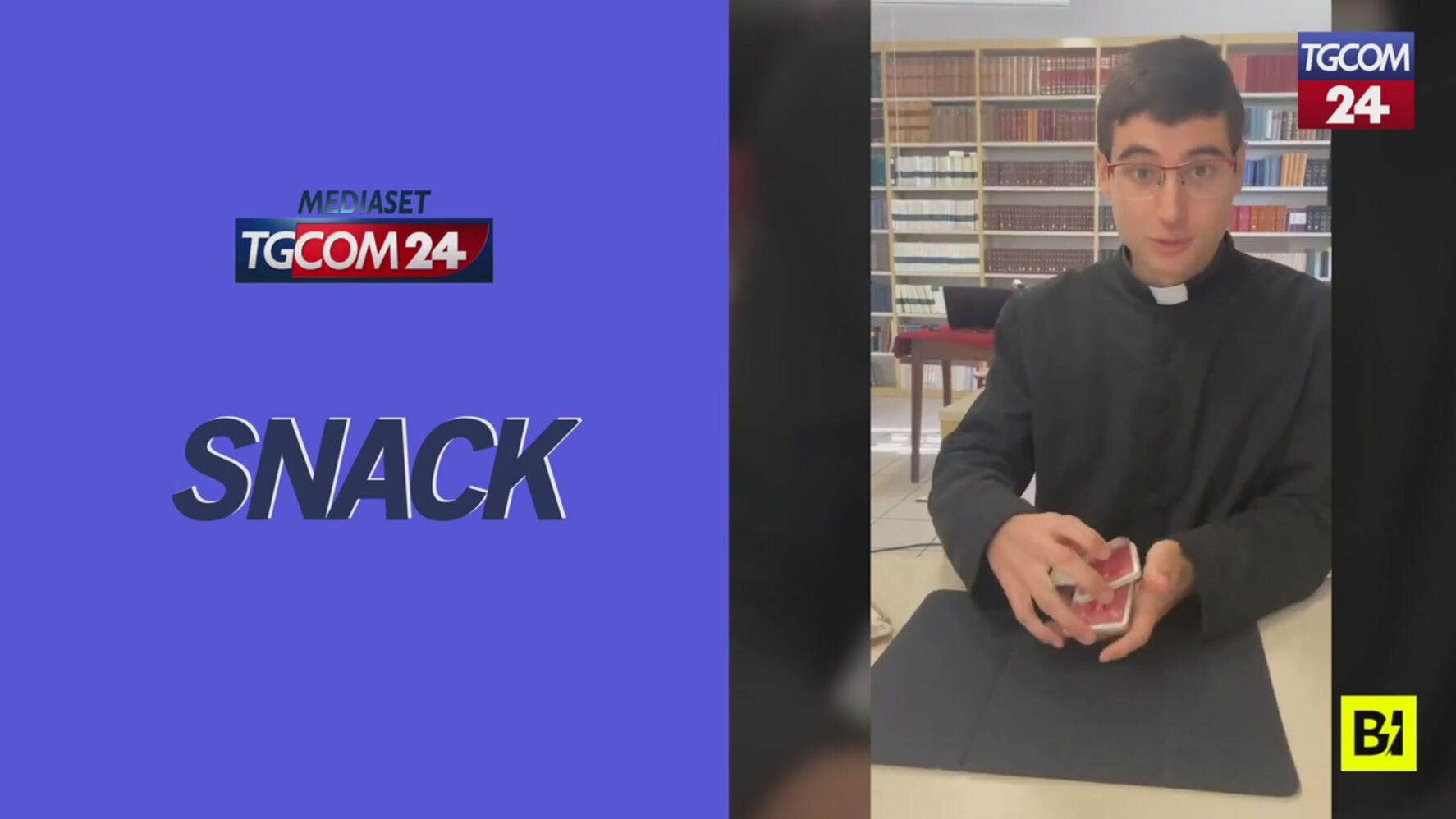 Il prete che racconta la vita di Gesù con un gioco d'azzardo