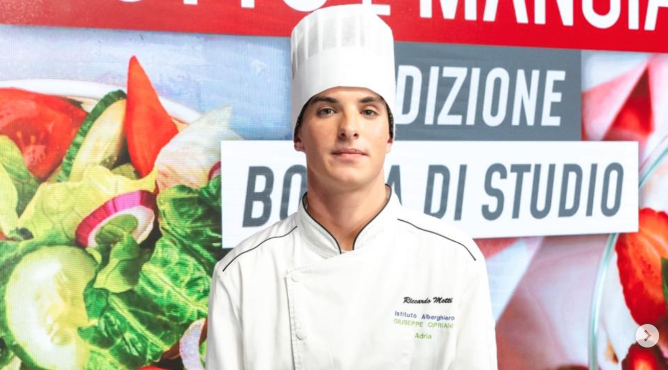 "Menù Giovani Chef", il vincitore è Riccardo Motti