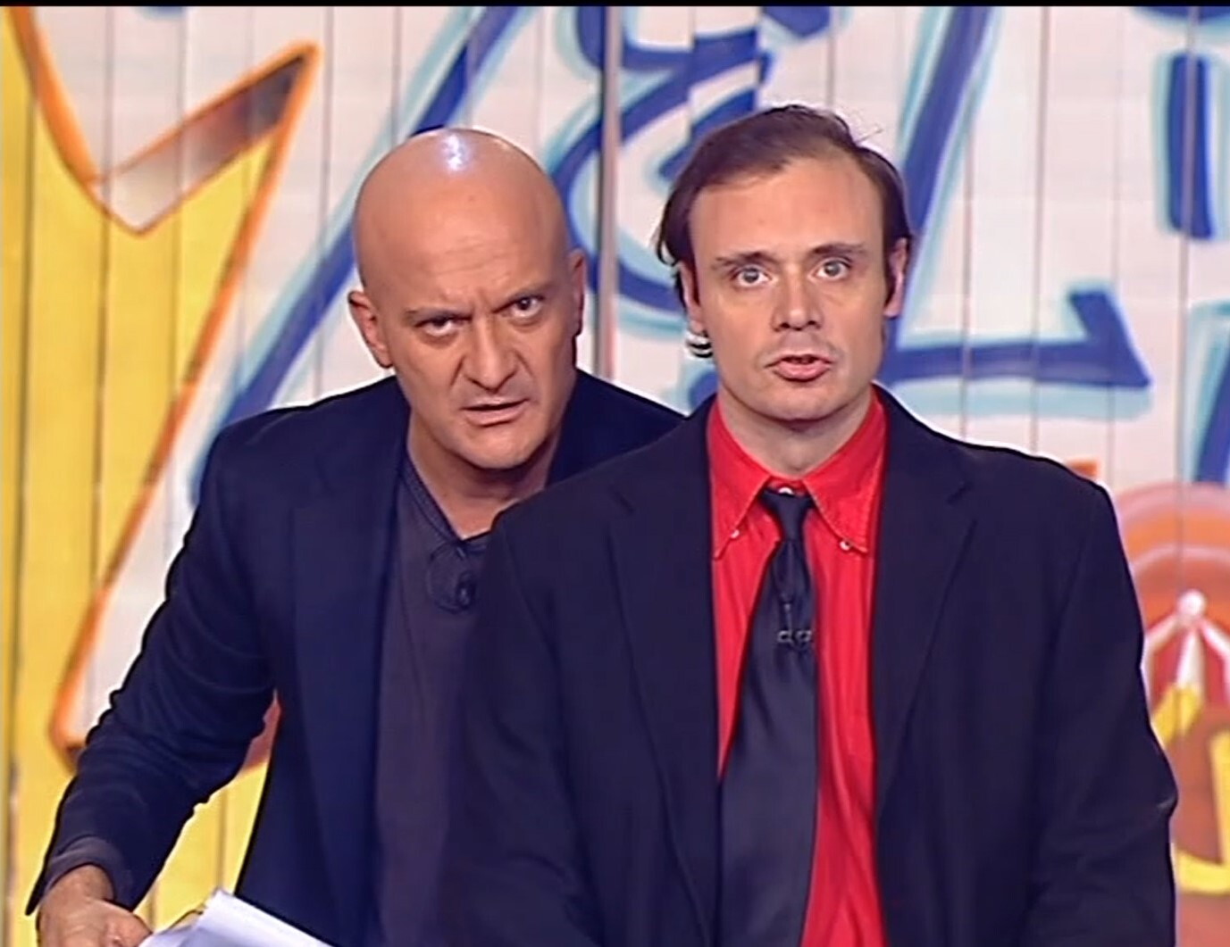 Leonardo Manera e il primo giorno di scuola a "Zelig Circus" 2003