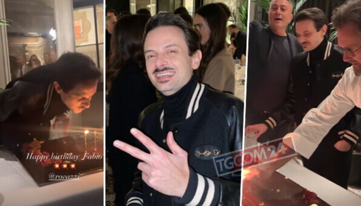 Fabio Rovazzi compie 30 anni, guarda chi c'era alla festa