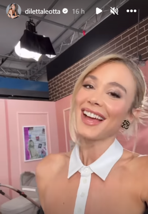 Diletta Leotta sulla neve in Austria, festeggia i 5 mesi di Aria