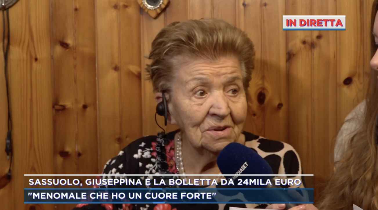 Riceve una bolletta da 24mila euro, la storia di Giuseppina