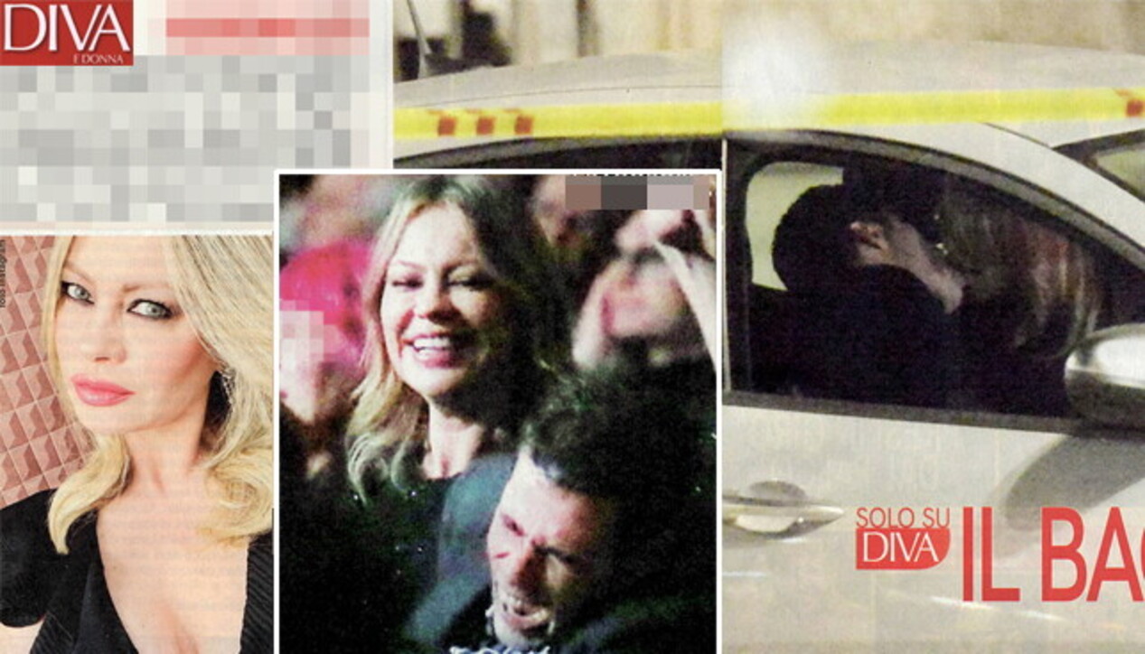 Fotogallery - Anna Falchi paparazzata con il nuovo fidanzato