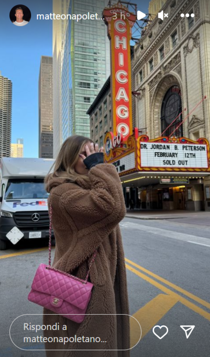 Valentina Ferragni in love a Chicago con Matteo Napoletano