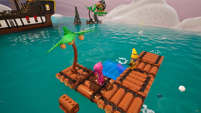 LEGO Raft Survival, pirati e sopravvivenza nella nuova "isola" di Fortnite