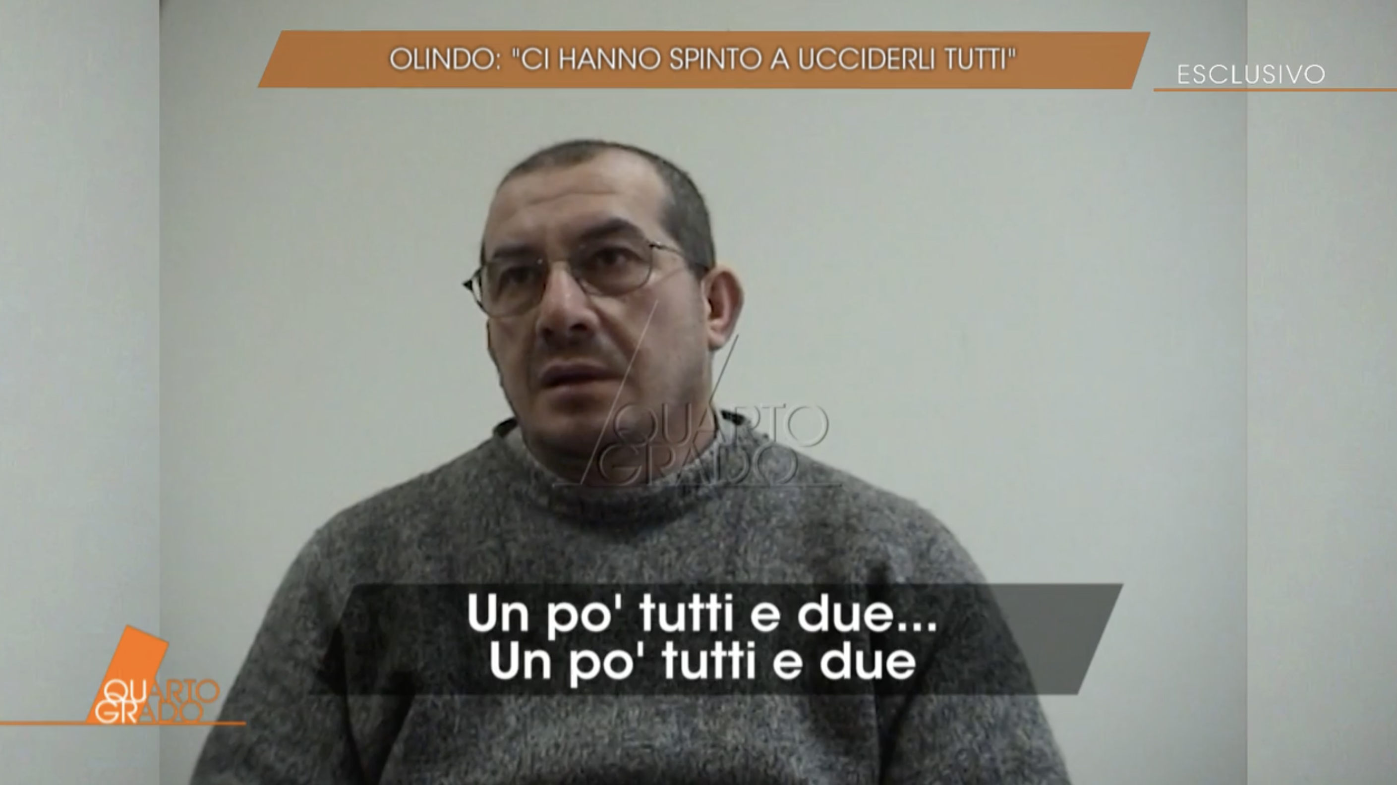 Strage Erba, a "Quarto Grado" in esclusiva le parole di Olindo