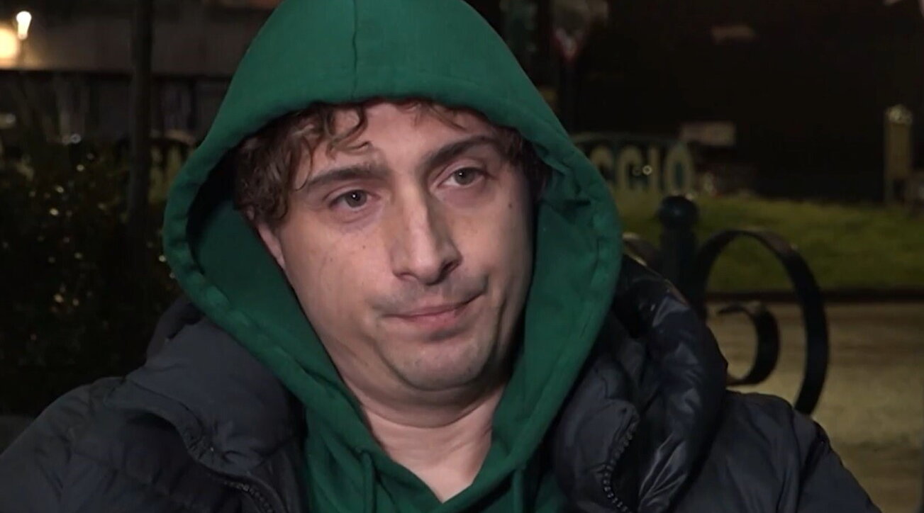 Russia,street artist Jorit parla della foto con Vladimir Putin