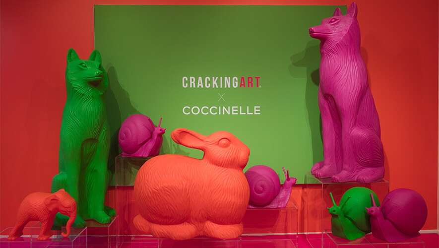 Milano Design Week, Coccinelle x Cracking Art = opera d’arte prêt-à-porter