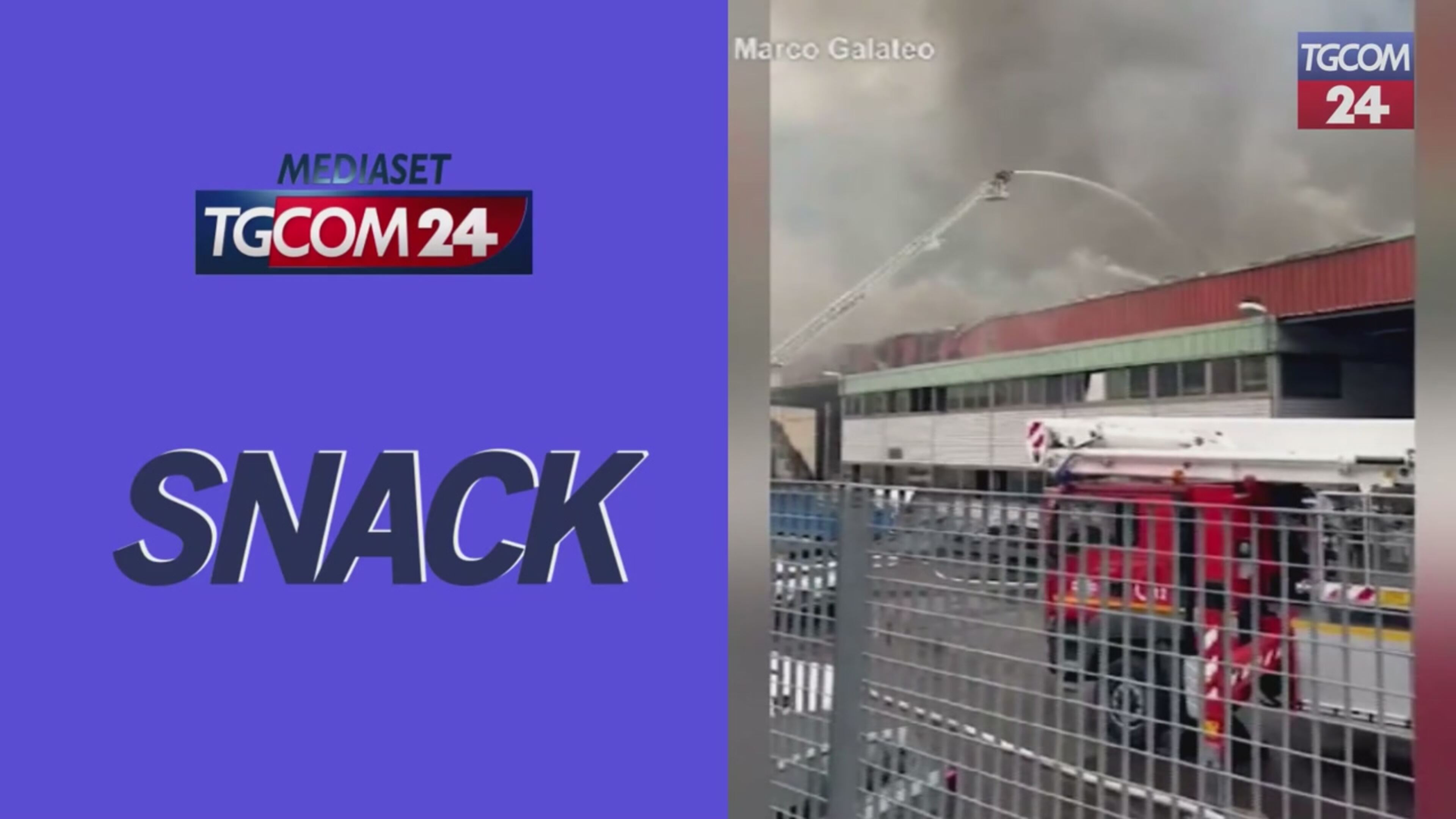 Bolzano, incendio Alpitronic: le operazioni di spegnimento