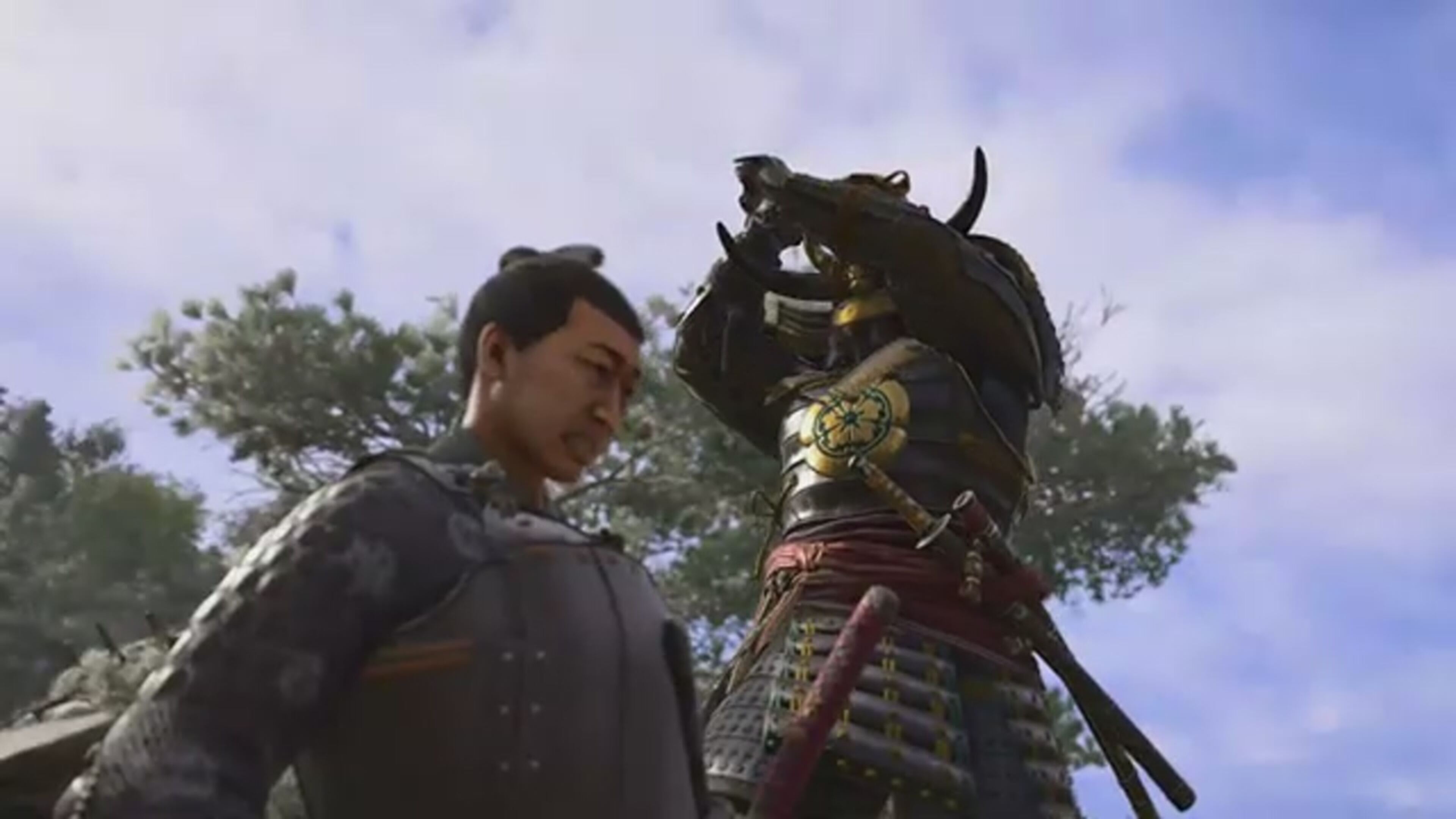 Naoe e Yasuke lottano in Assassin's Creed Shadows